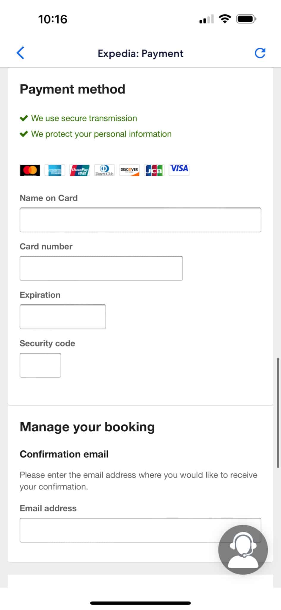 Expedia Phishing Attempts - Airiam